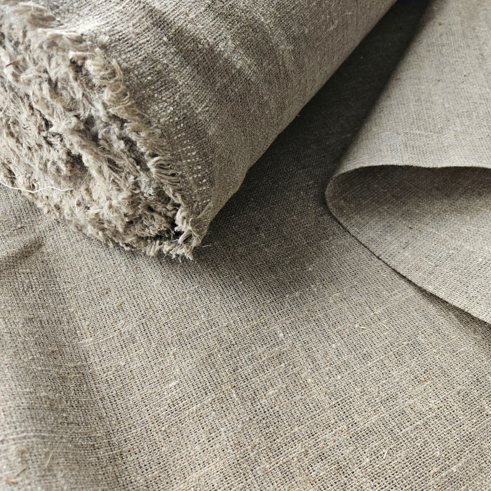 Extra heavy natural linen fabrics – LITHUANIAN LINEN