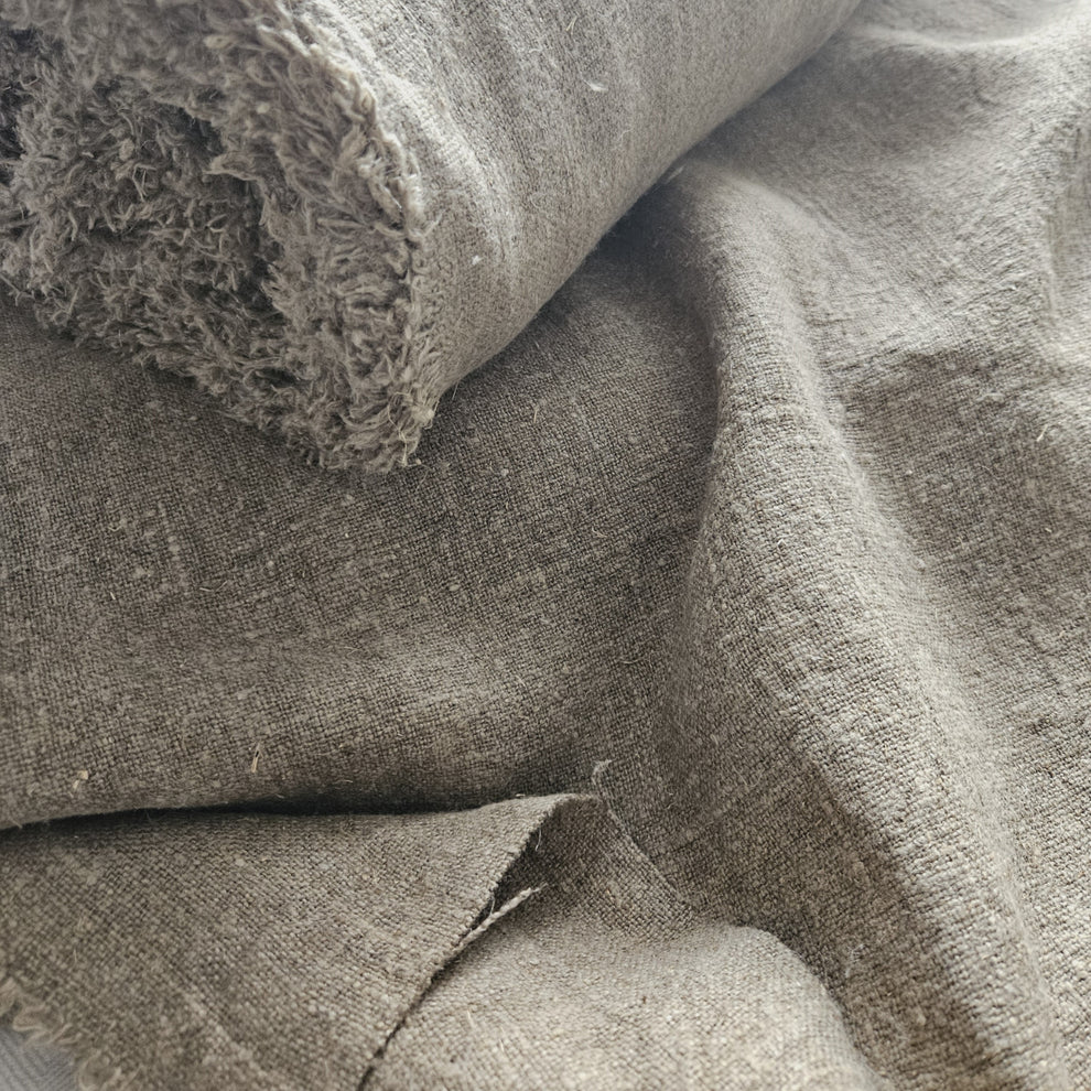 Extra heavy natural linen fabrics – LITHUANIAN LINEN